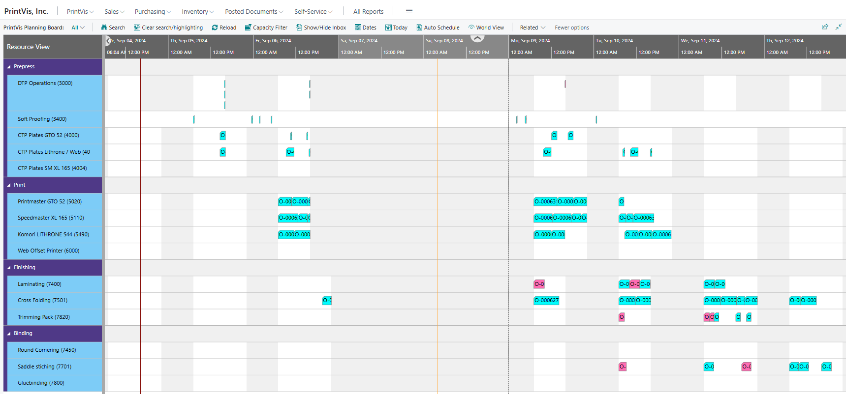 Job queue auto scheduling - PrintVis Documentation